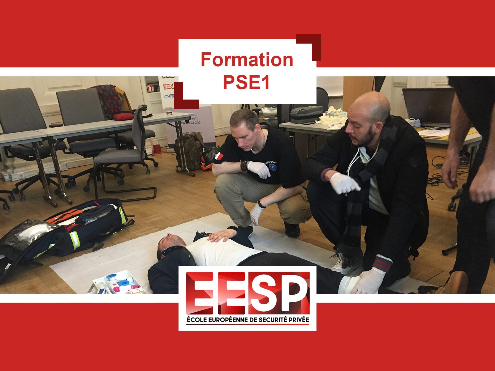 Formation PSE1 promos 24-25 | École Européenne de Sécurité Privée