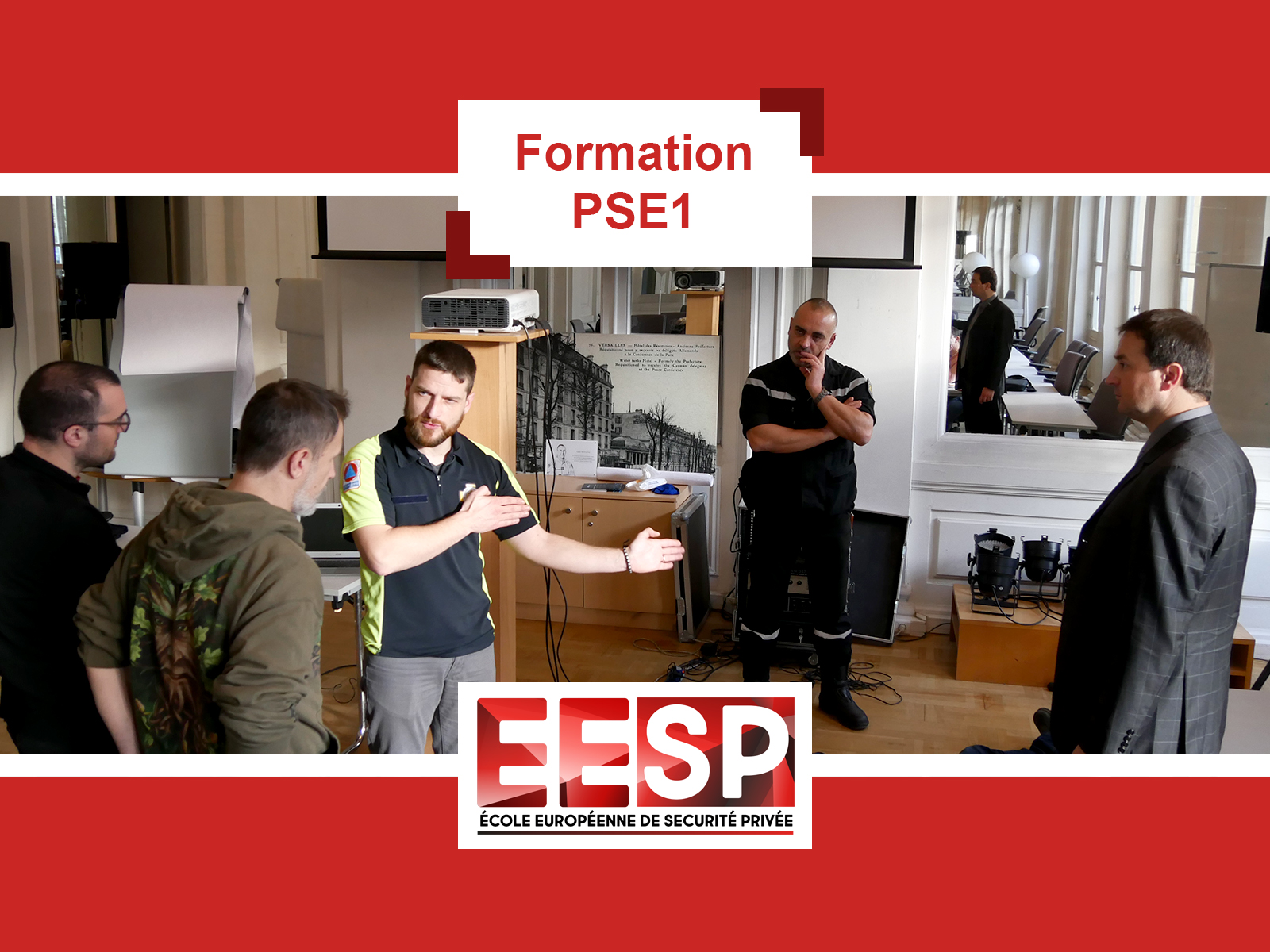 Formation PSE1 | École Européenne de Sécurité Privée
